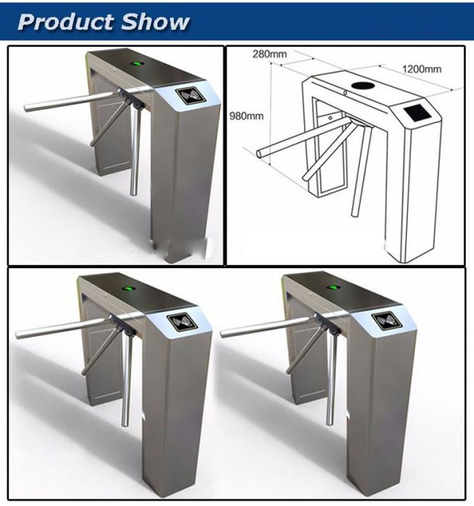Entrance and exit gate,card swipe entrance machine tripod turnstile ...