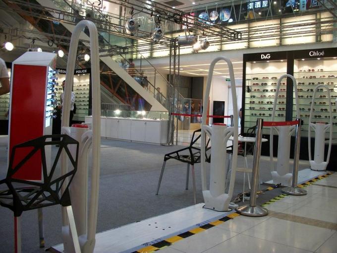 Shop Security Alarm Turnstile Barrier Gate AM 58KHZ Sensor System EAS ...