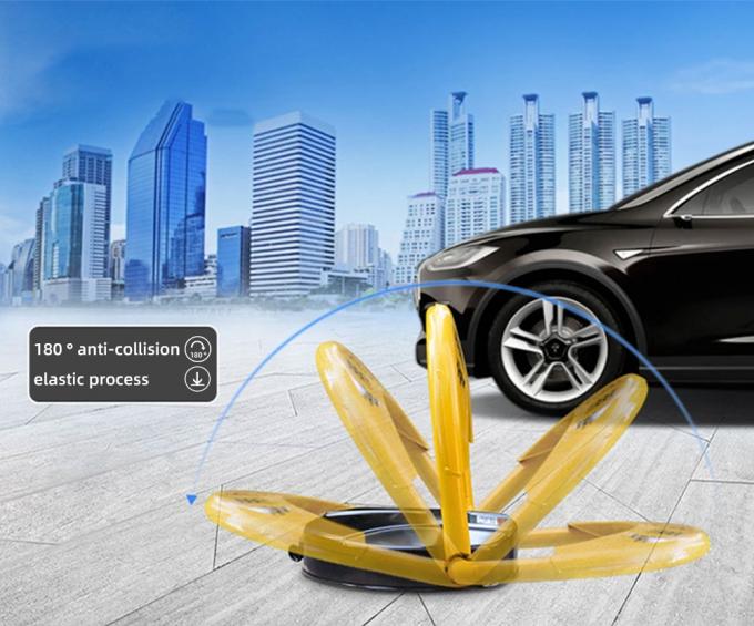IP57 Rechargeable Parking Space Barrier , Automatic Car Parking Lock ...