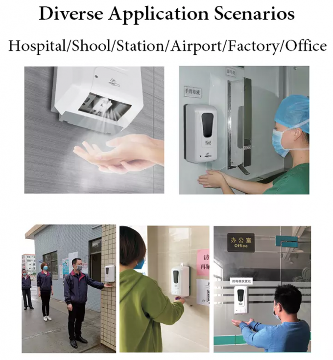 Non Contact Infrared Walk Through Body Temperature Scanner With Hand ...