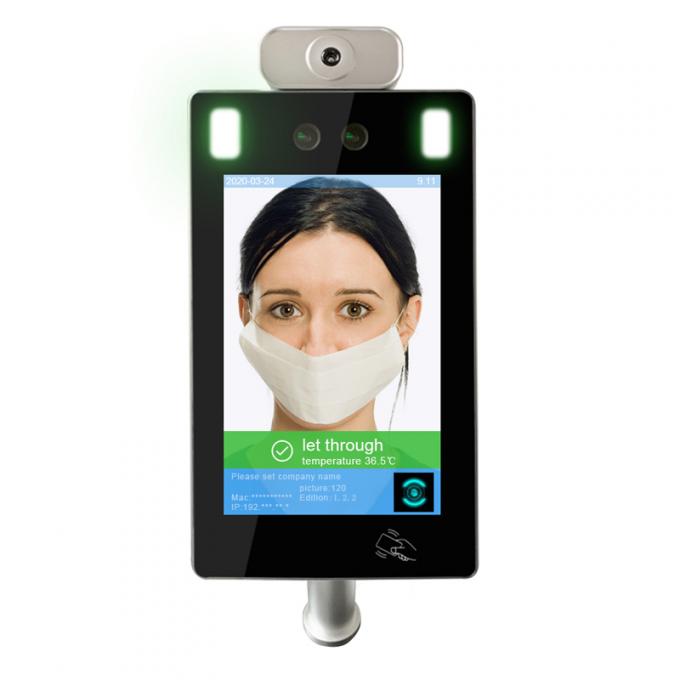 RJ45/ WIFI 200W Pixel Camera Walk Through Temperature Scanner