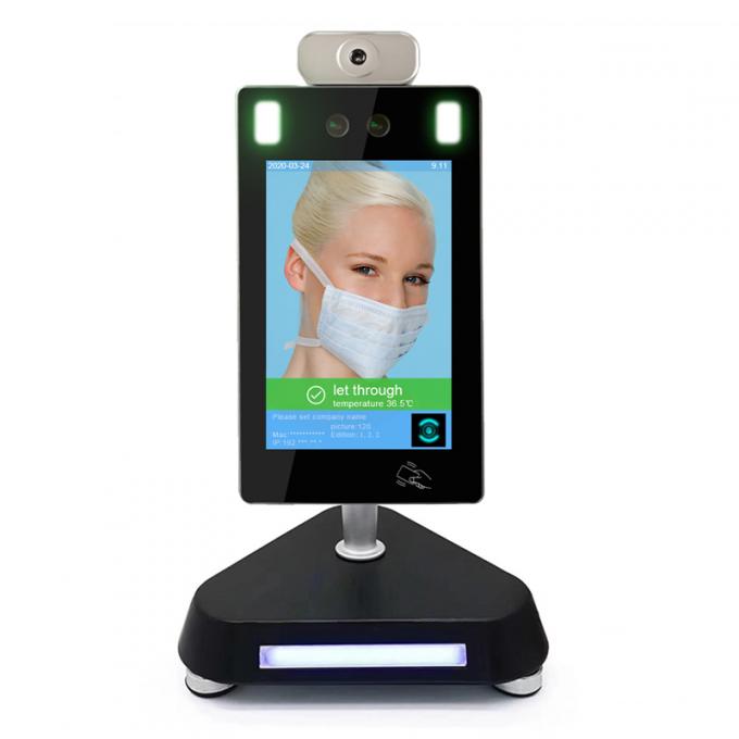 RJ45/ WIFI 200W Pixel Camera Walk Through Temperature Scanner