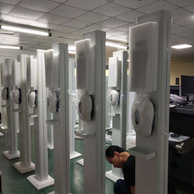 Fever Alarm Column Detector 20W Walk Through Security Scanners