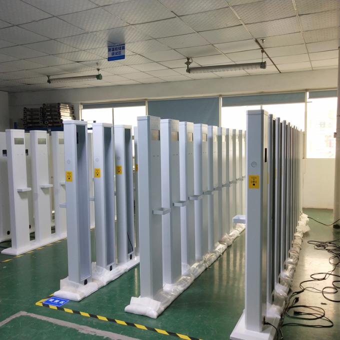 Fever Alarm Column Detector 20W Walk Through Security Scanners