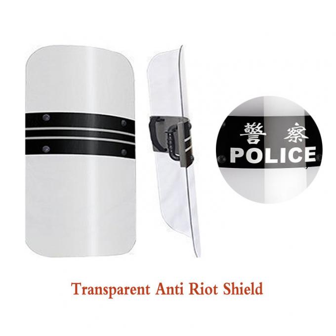 Customize Size Transparent Riot Shield Safety For Military Police ...